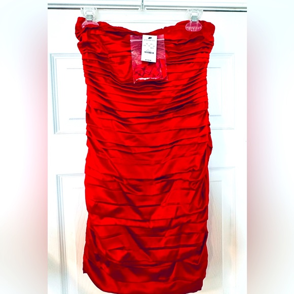 Express | Dresses | Nwt Lipstick Red Express Minidress | Poshmark